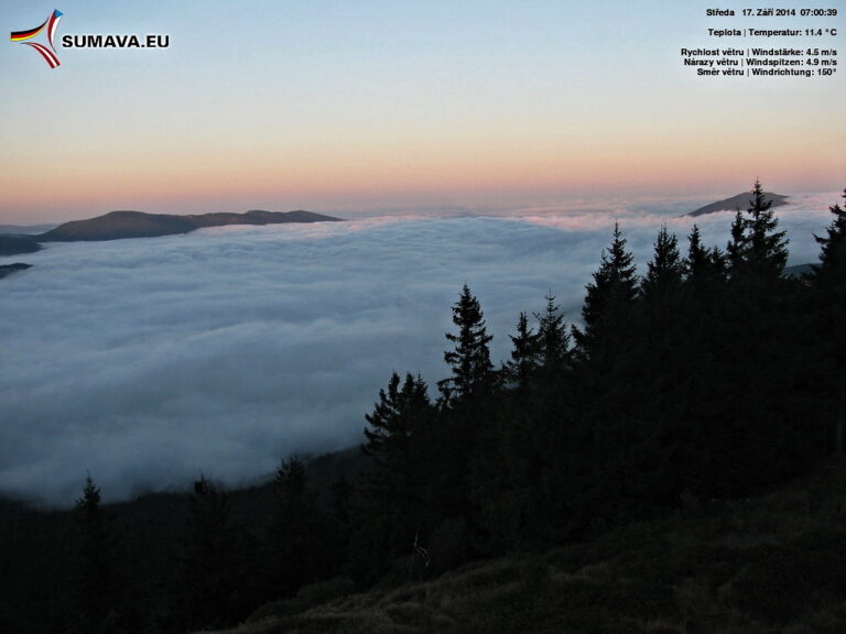 Něco pro milovníky podzimních rán... - Šumava.eu - webkamery ...